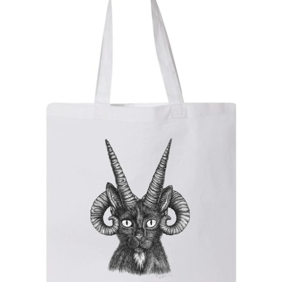Bags | Aesthetic Occult Cat Satanic Gothic Design | Poshmark